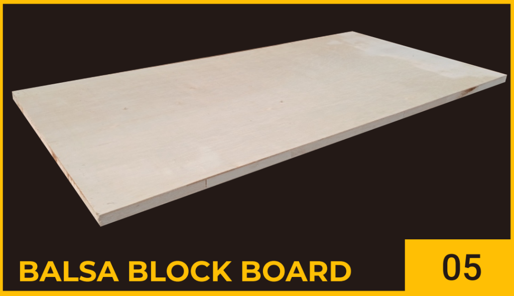 Balsa Block Board – SIBALSA